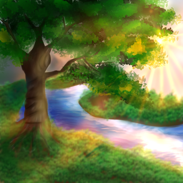 Forest Scenery - ibisPaint