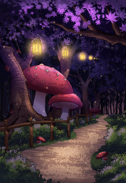 Fairy Forest - ibisPaint