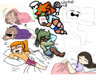Sleepover Collaboration! - ibisPaint