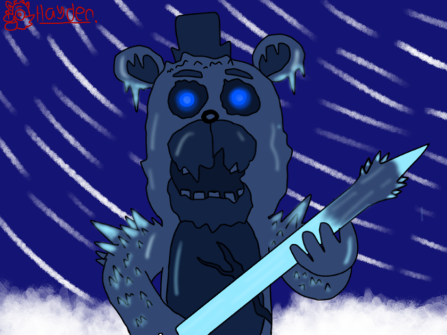 Black ice frostbear speed draw - ibisPaint
