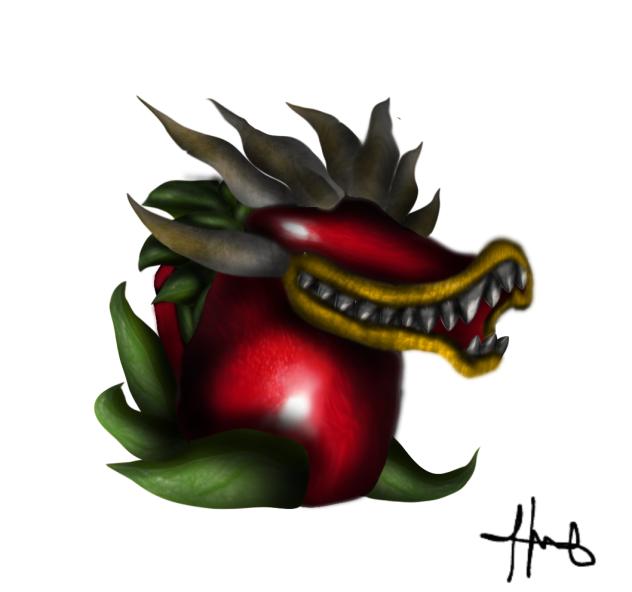 Ultimate Cherry Chomper Realistic - ibisPaint
