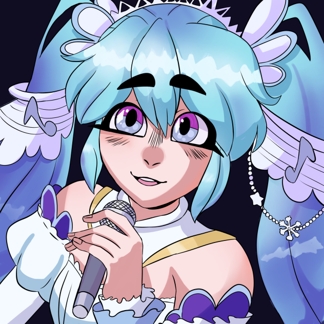 I redrew a project diva screenshot - ibisPaint