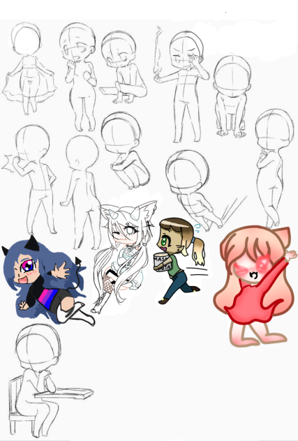 Collabo lineart - ibisPaint