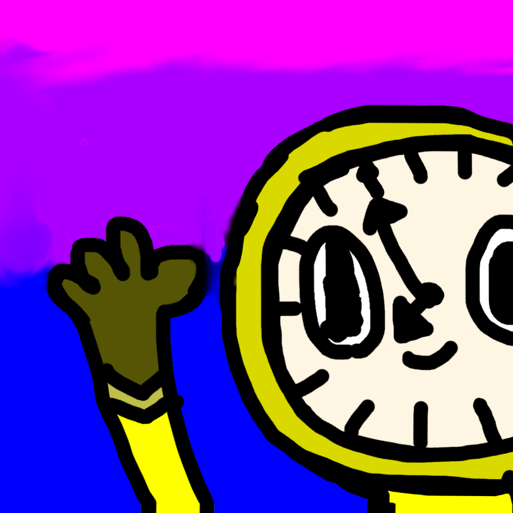 My dandy’s world oc Reagan the clock - ibisPaint