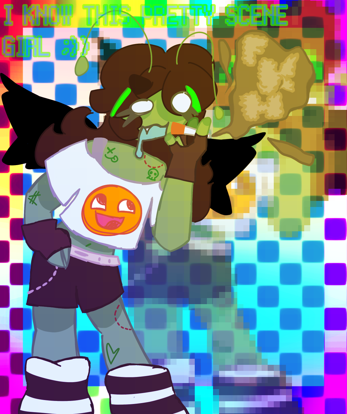 Another Rando DTIYS!! (Bright colours😓😓) - ibisPaint