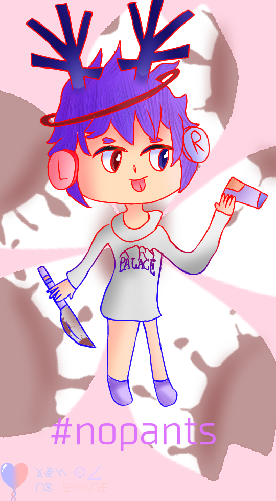 Pinkleaf fanart(GORE WARNING!) - ibisPaint