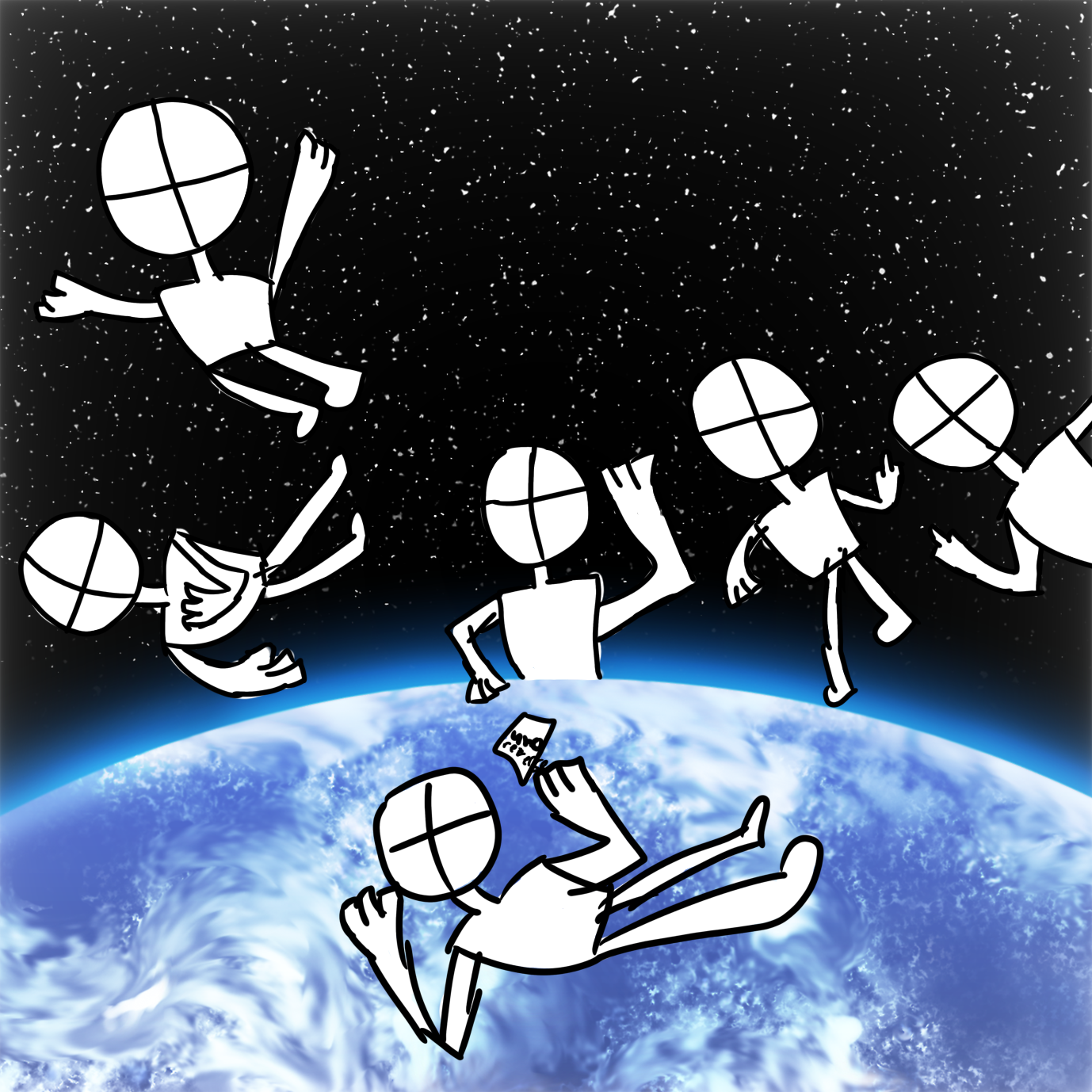 Space collab - ibisPaint