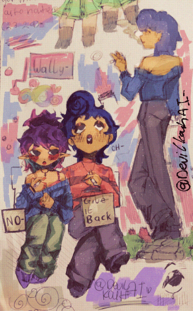 Me and Wally. - ibisPaint