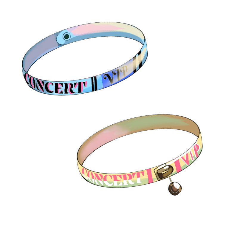Concert bracelet - ibisPaint