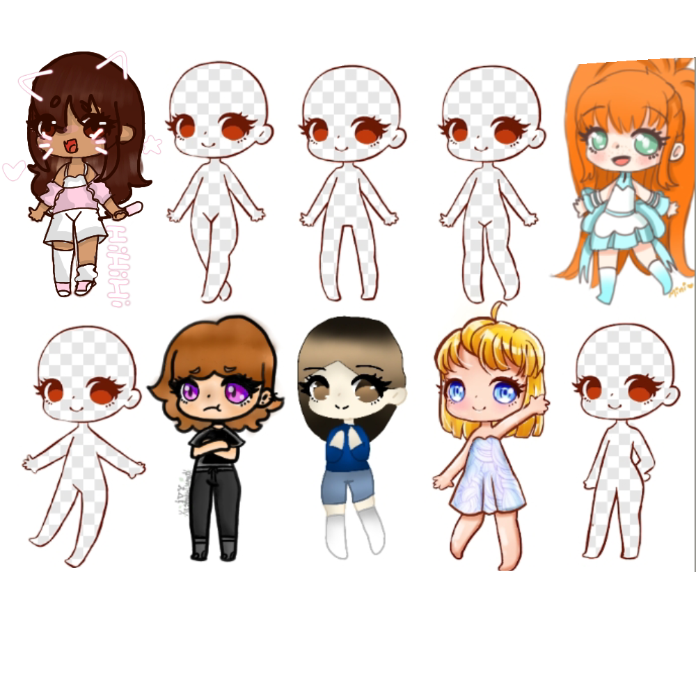 Chibi Collab!! (Repost) - ibisPaint