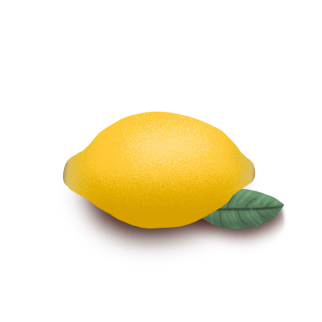 Realistic Lemon - ibisPaint