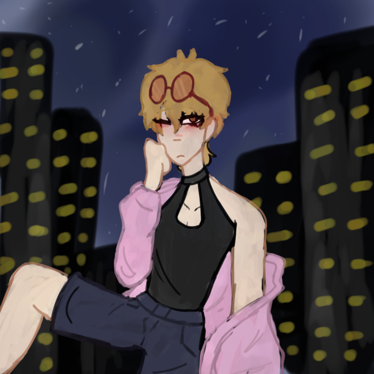 Sleepy drawing - ibisPaint