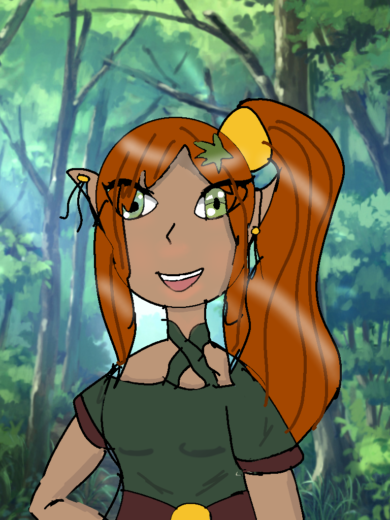 forest elf - ibisPaint