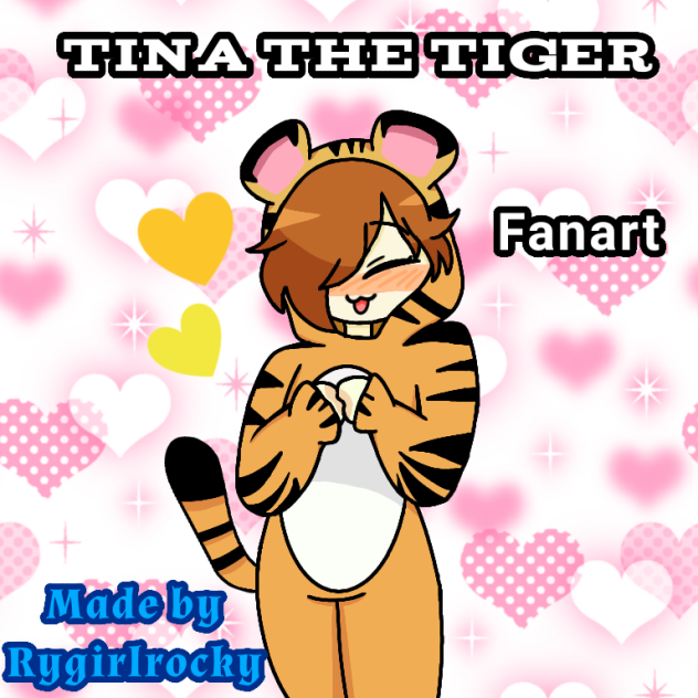 Tina The Tiger - ibisPaint