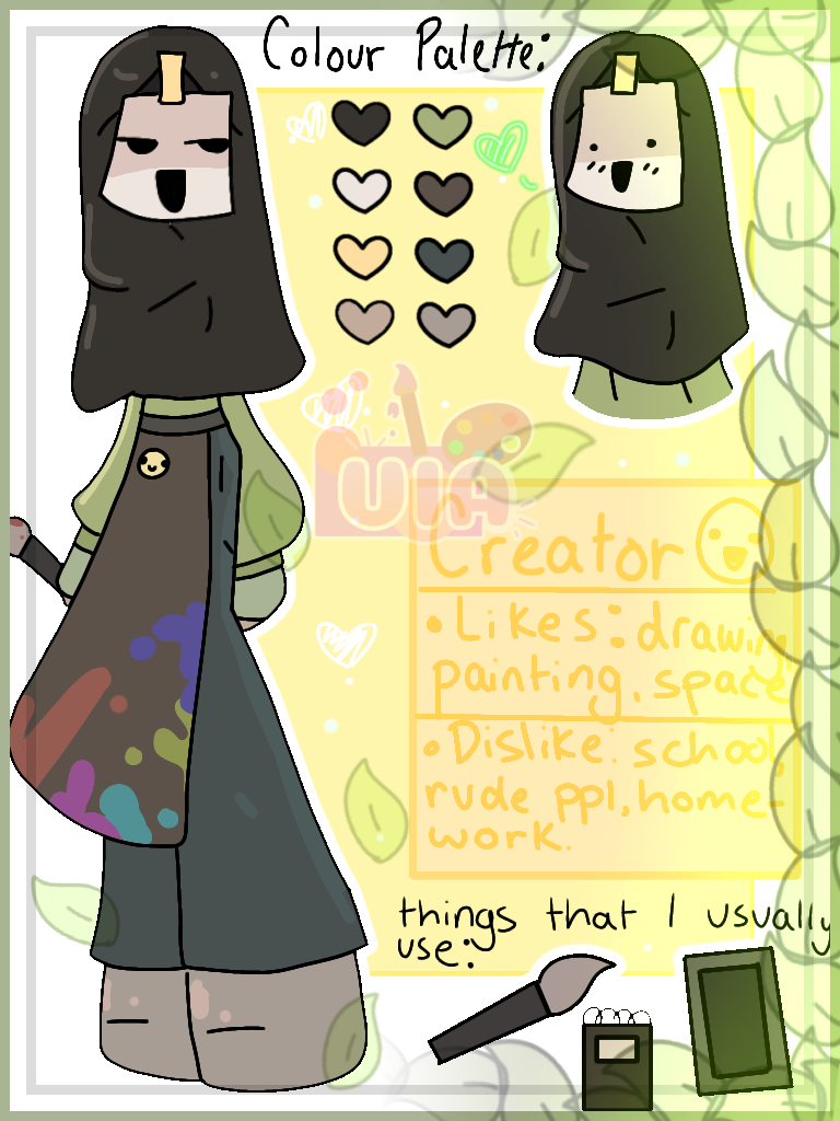 Creator reference sheet - ibisPaint