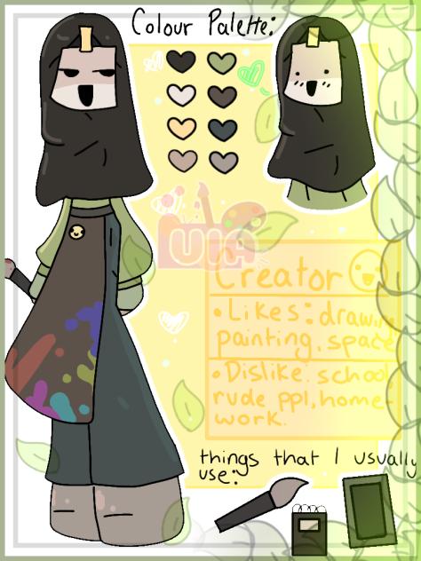 Creator reference sheet - ibisPaint