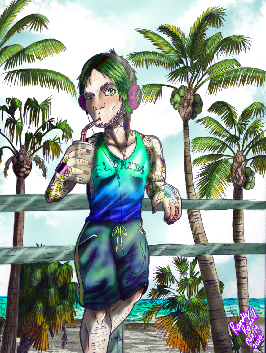 Chillin (Florida Beach Vibes) - ibisPaint
