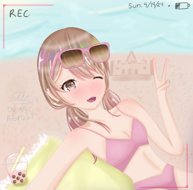 Imma Miami Beach Babe Now!! 😋 - ibisPaint