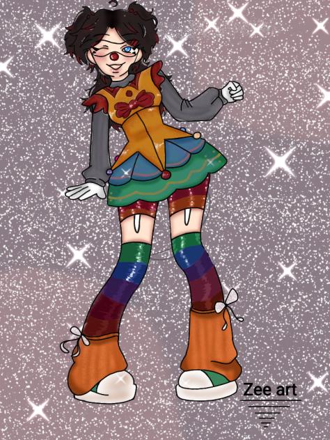 Clown girl - ibisPaint