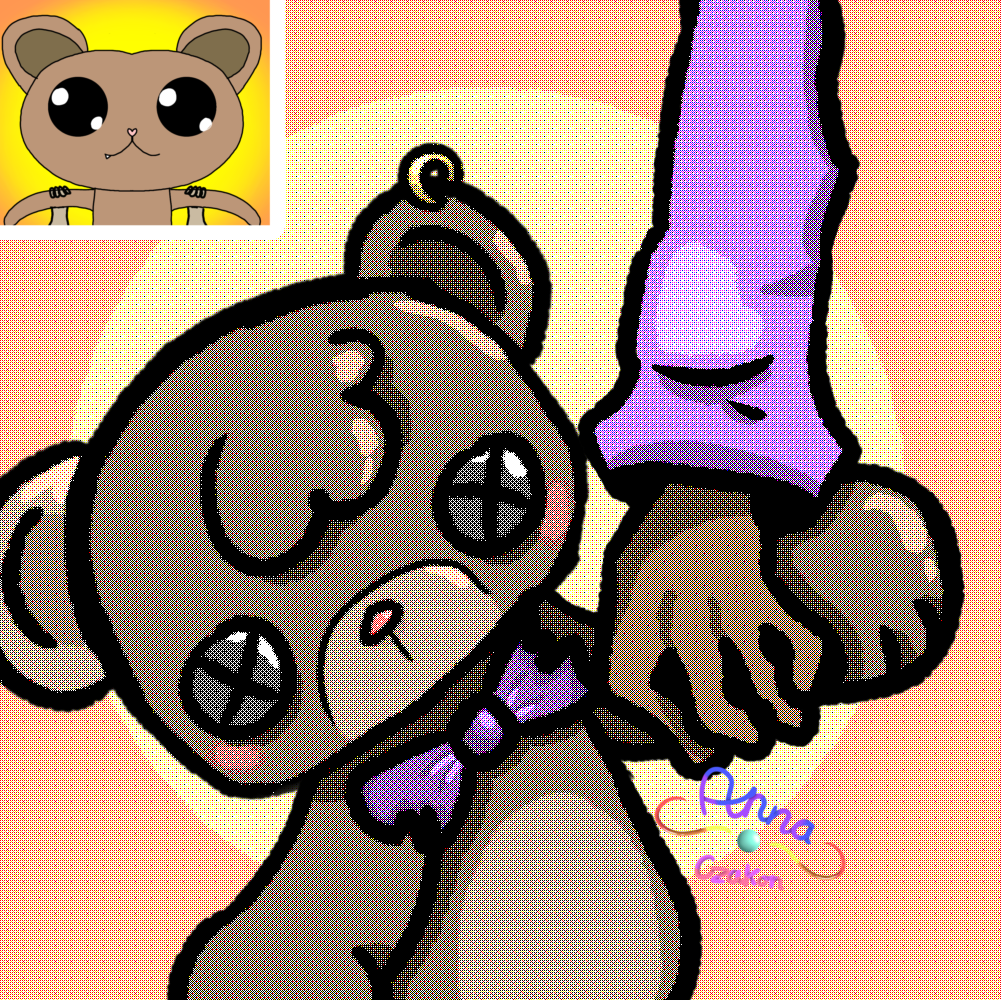 Teddy bear remake - ibisPaint