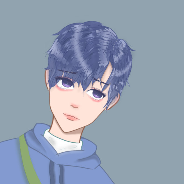 blue boy 〜(꒪꒳꒪)〜 - ibisPaint