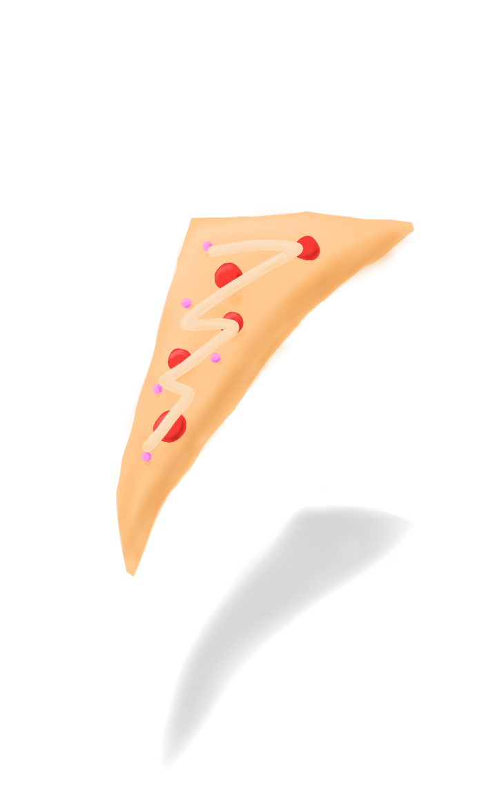fly pizza - ibisPaint