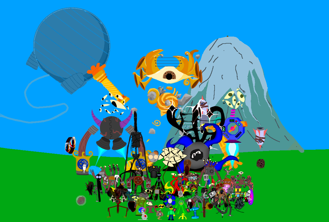 Every TAF universe character (so far) - ibisPaint