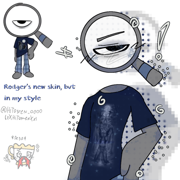 rodger new skin 😵😵😵😵 - ibisPaint
