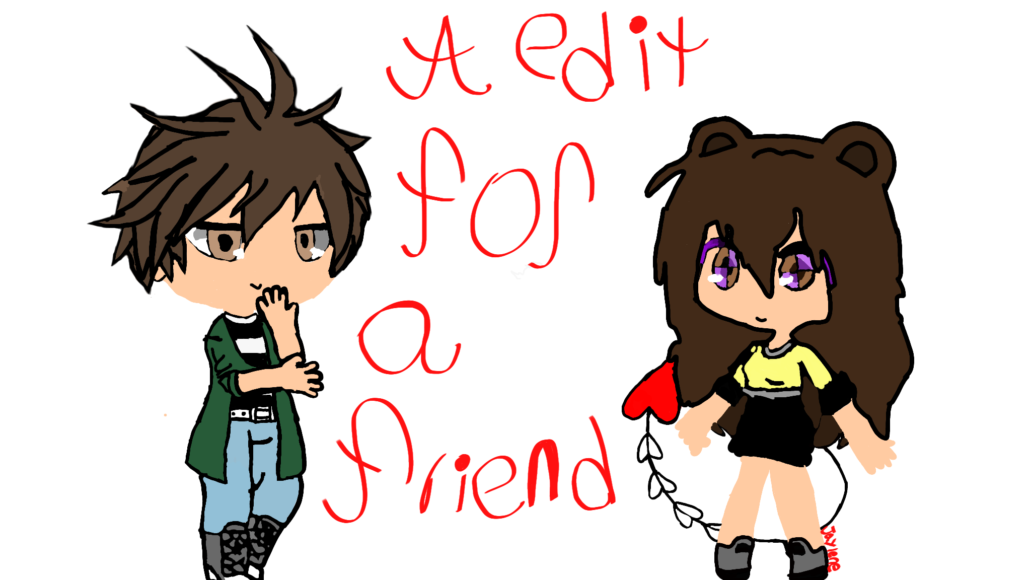 A edit for a friend - ibisPaint