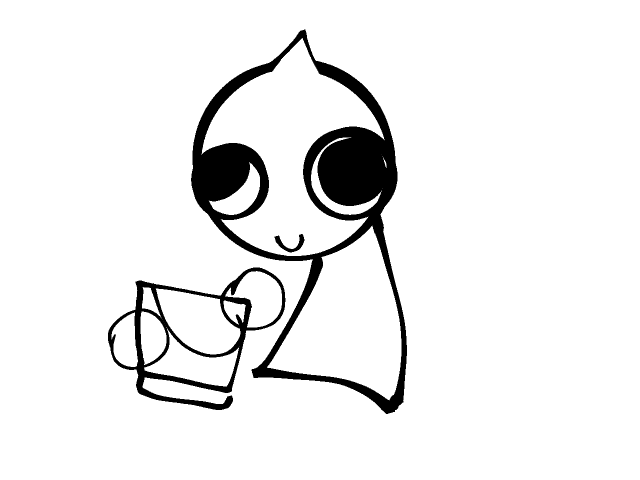 Brud putting back on his bucket (req) - ibisPaint