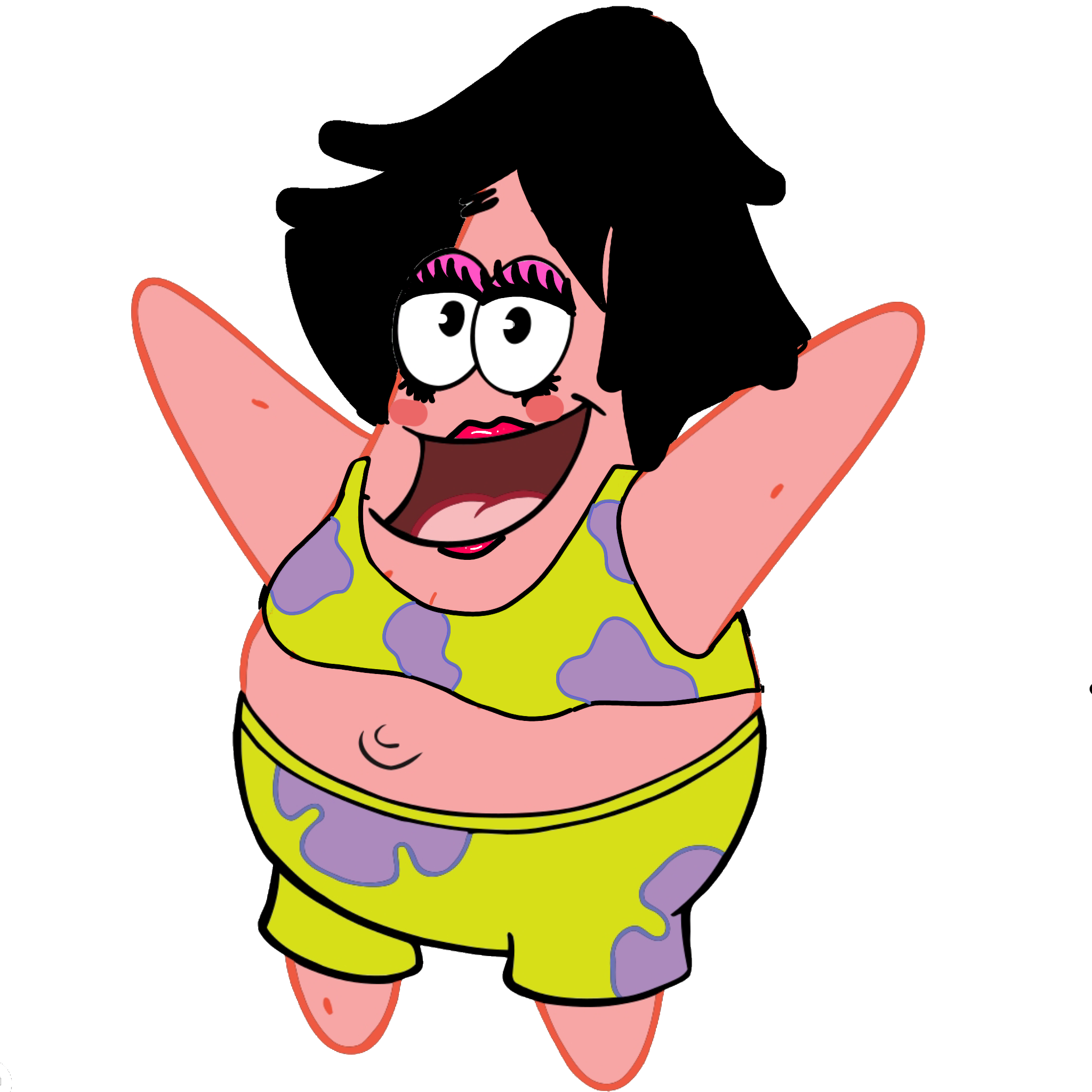 Patrick as a female - ibisPaint