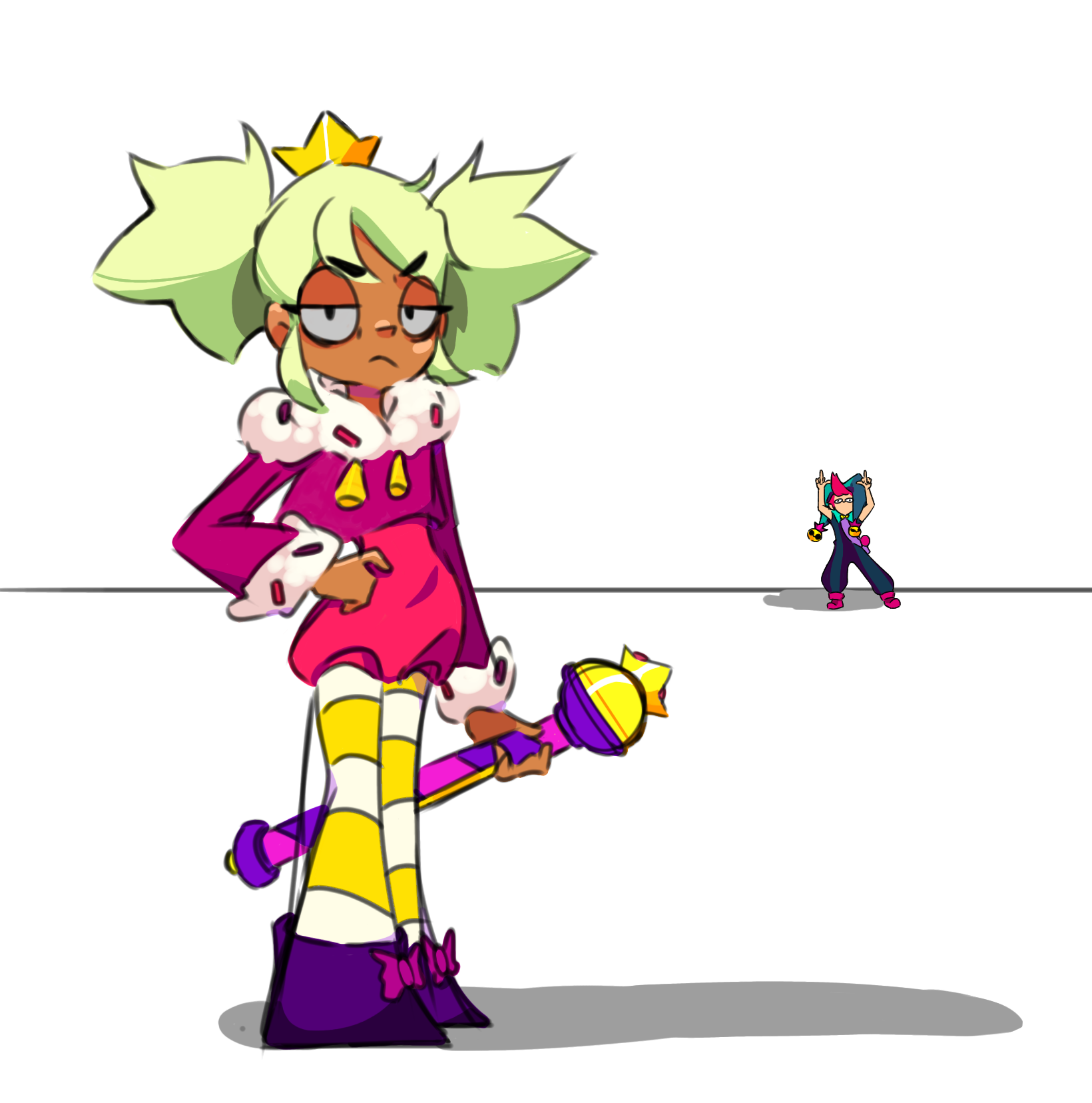 Mandy & Chester (Brawl stars) - ibisPaint