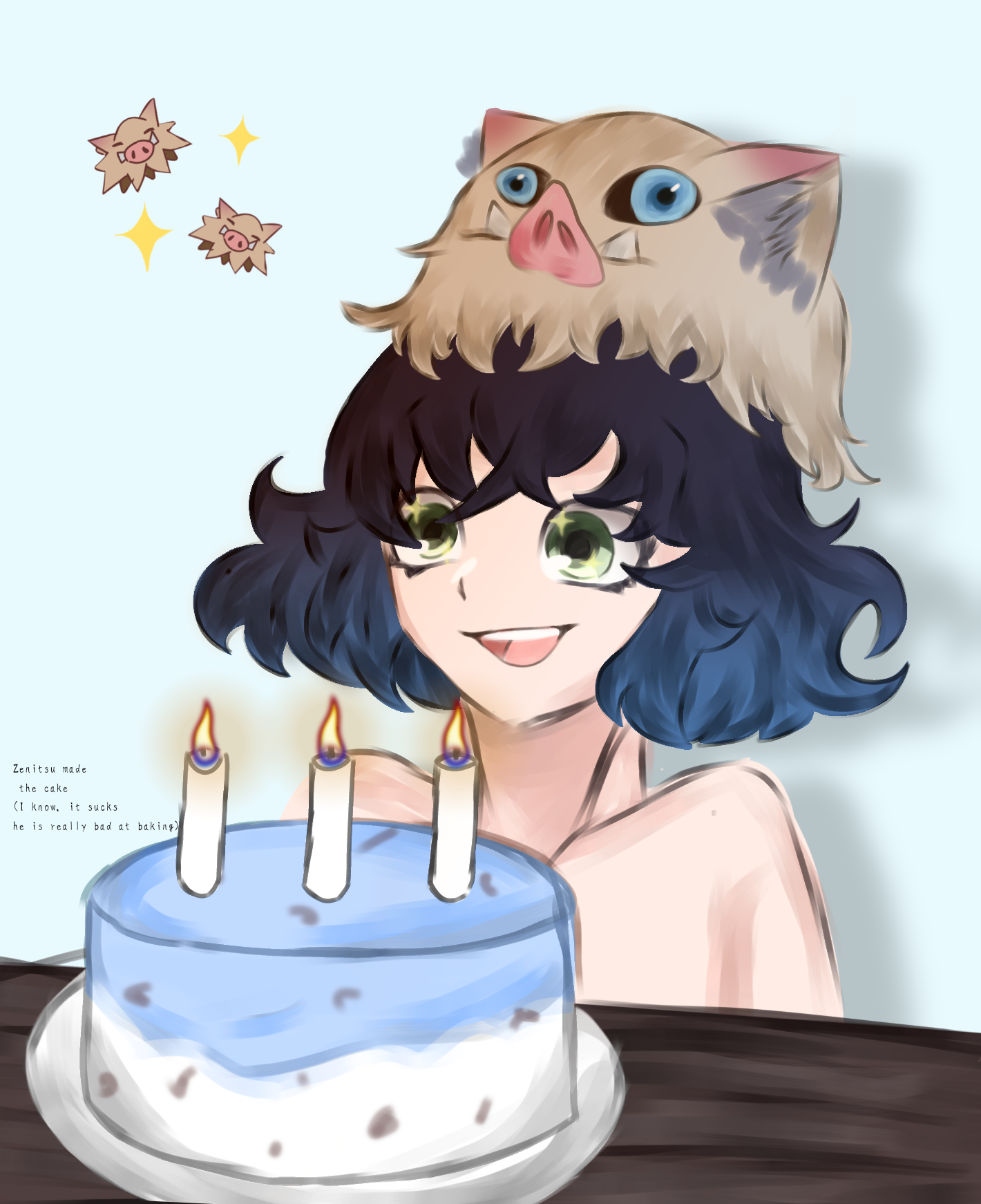Happy Birthday Inosukeヾ(' ') - ibisPaint