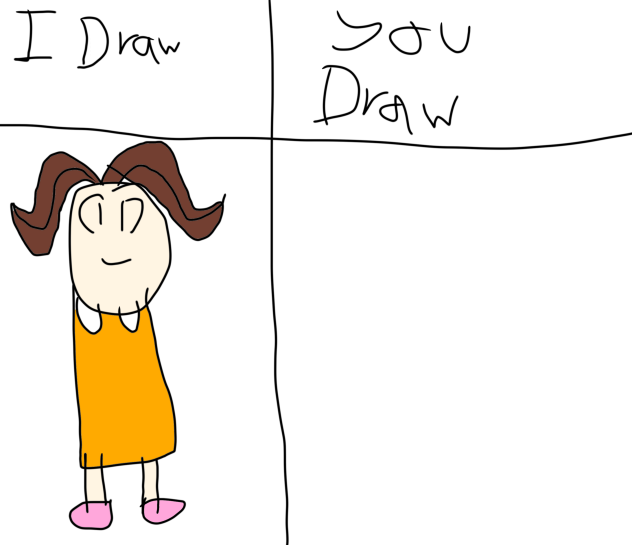 The I Draw U Draw Collab 2 - ibisPaint