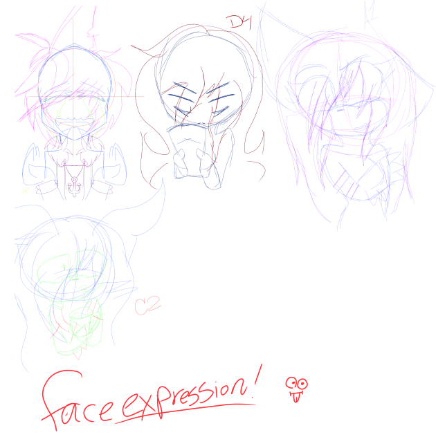 face expression - ibisPaint