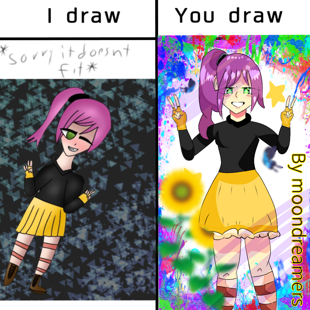 i draw you draw collabing - ibisPaint