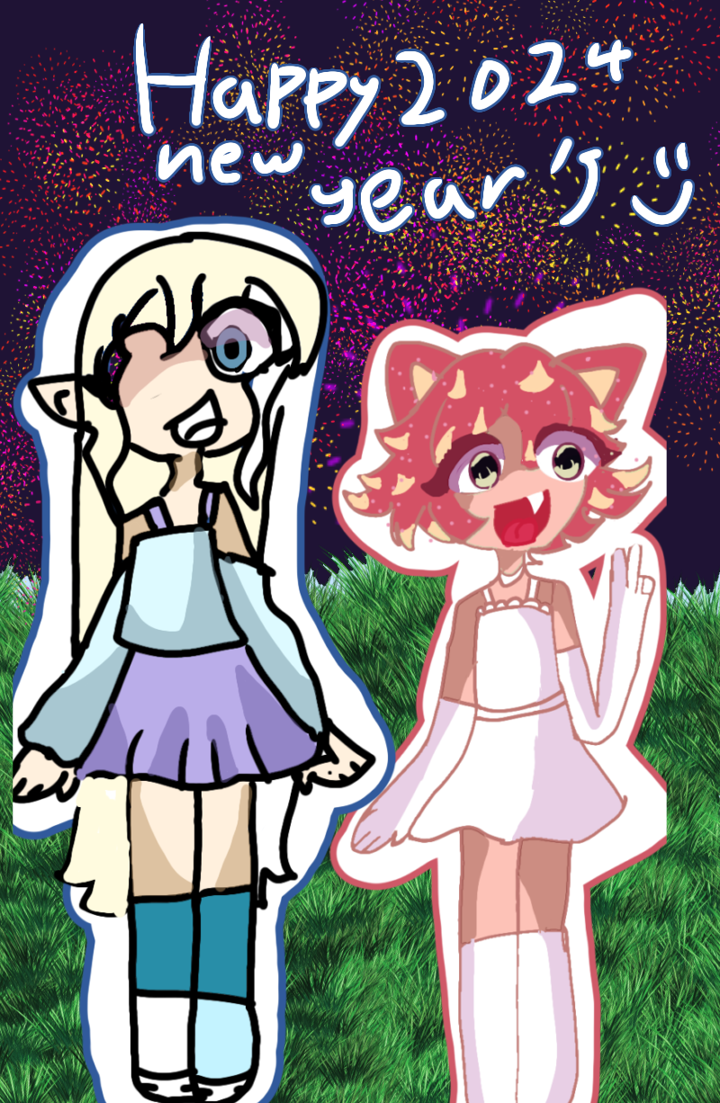 Last post for 2024🥳🥳🥳🥳 - ibisPaint