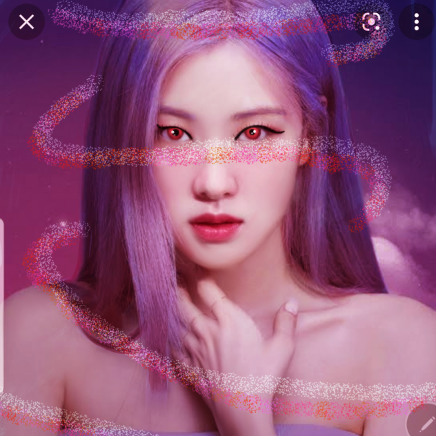 Rose smudge - ibisPaint