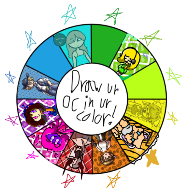 color wheel collab - ibisPaint