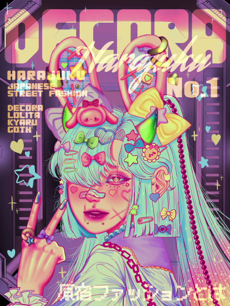 Decora + goth - ibisPaint