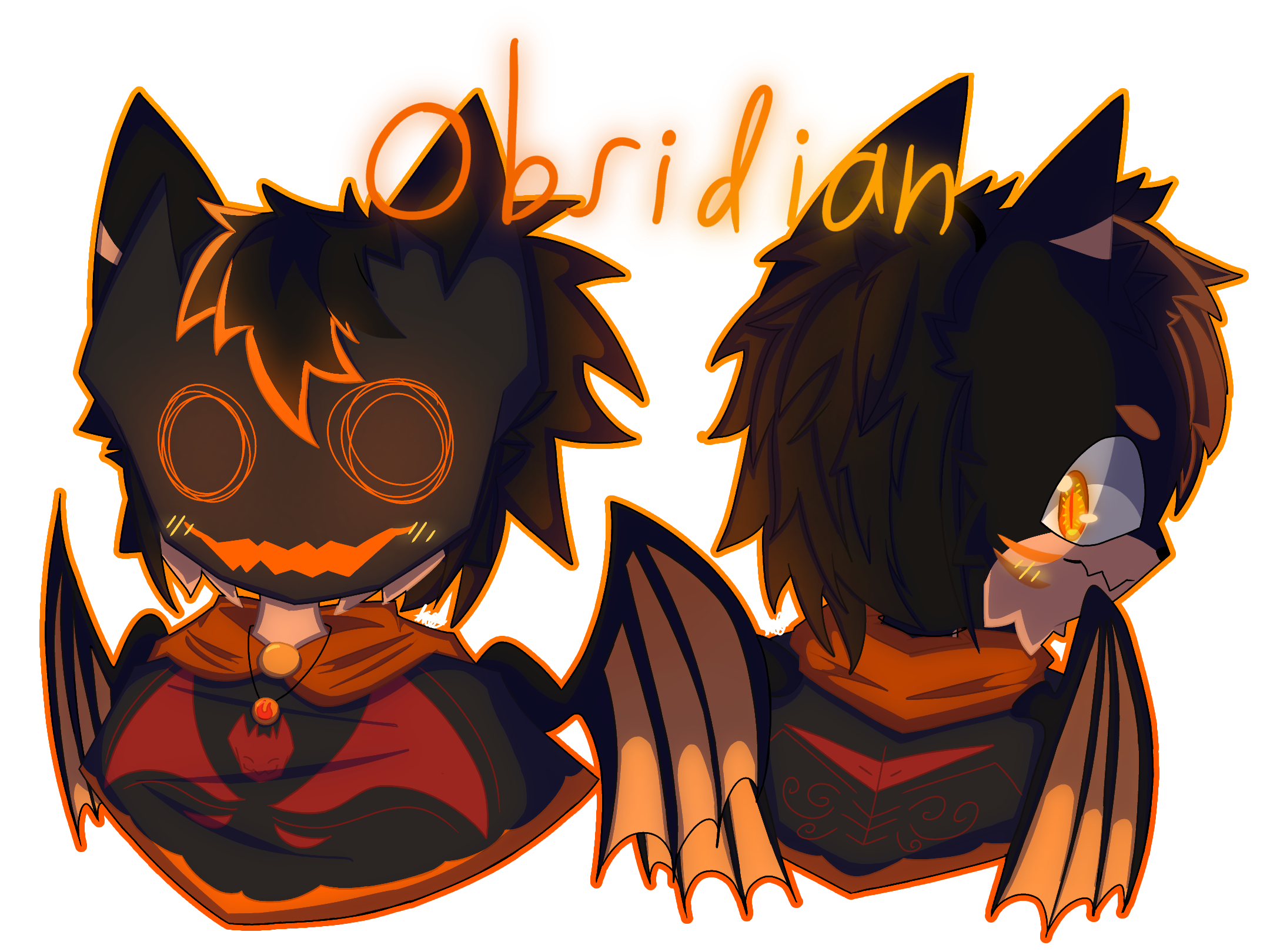 Obsidian, The Pyromaniac - ibisPaint