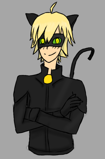 chat noir-speed paint - ibisPaint