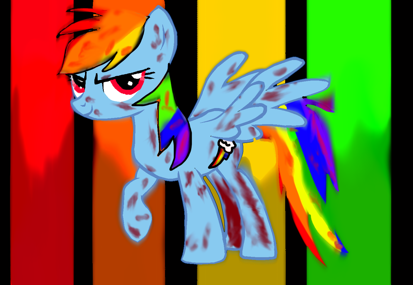 Rainbow Factory Dash - ibisPaint