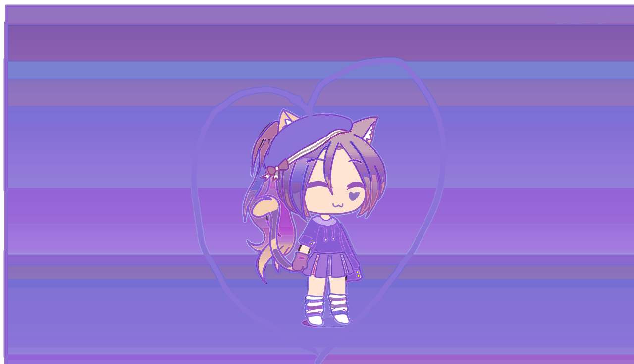 i turned valerie into a purple girl UwU - ibisPaint