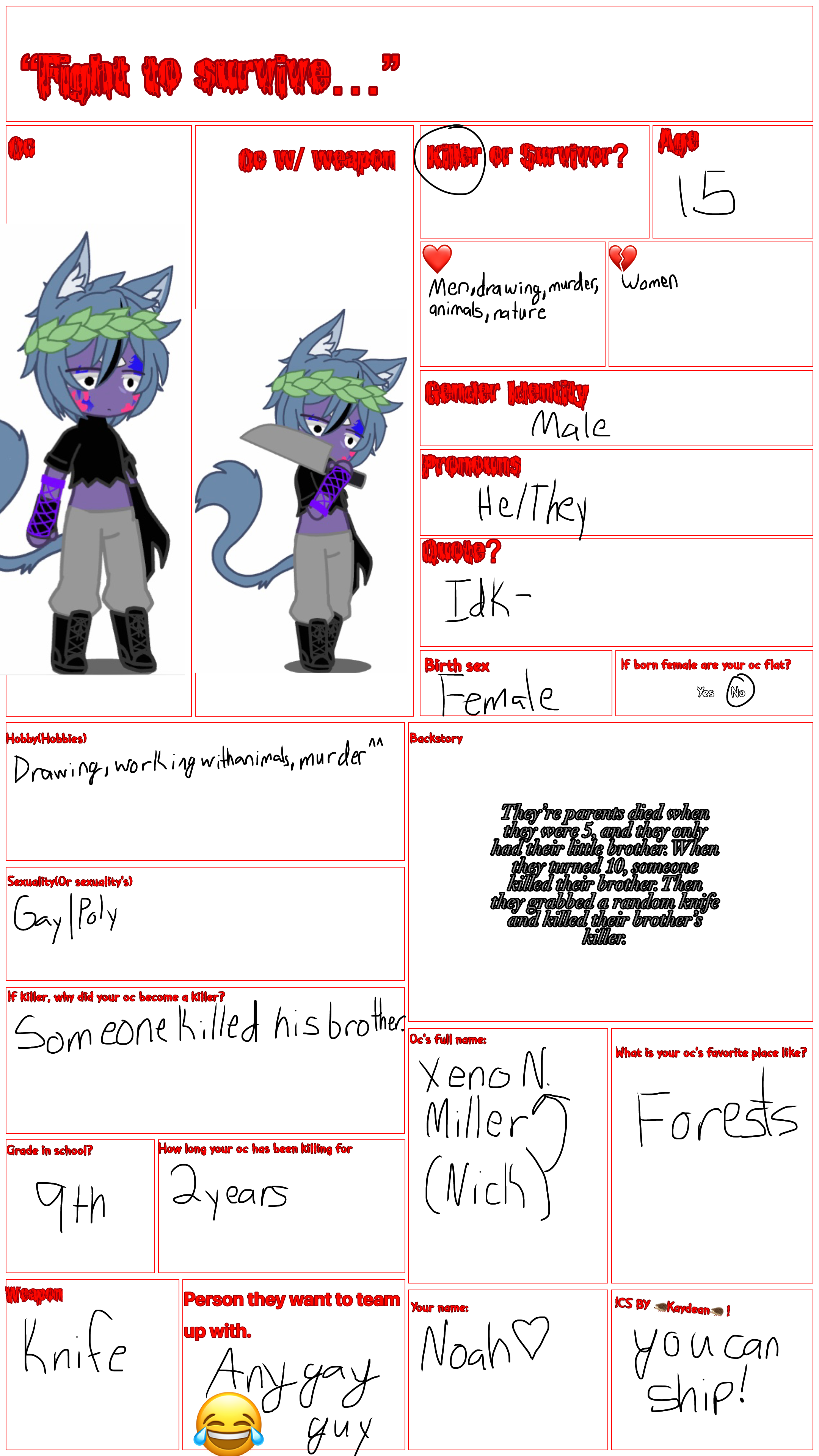 Fight to Survive thing - ibisPaint