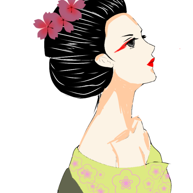 geisha - ibisPaint