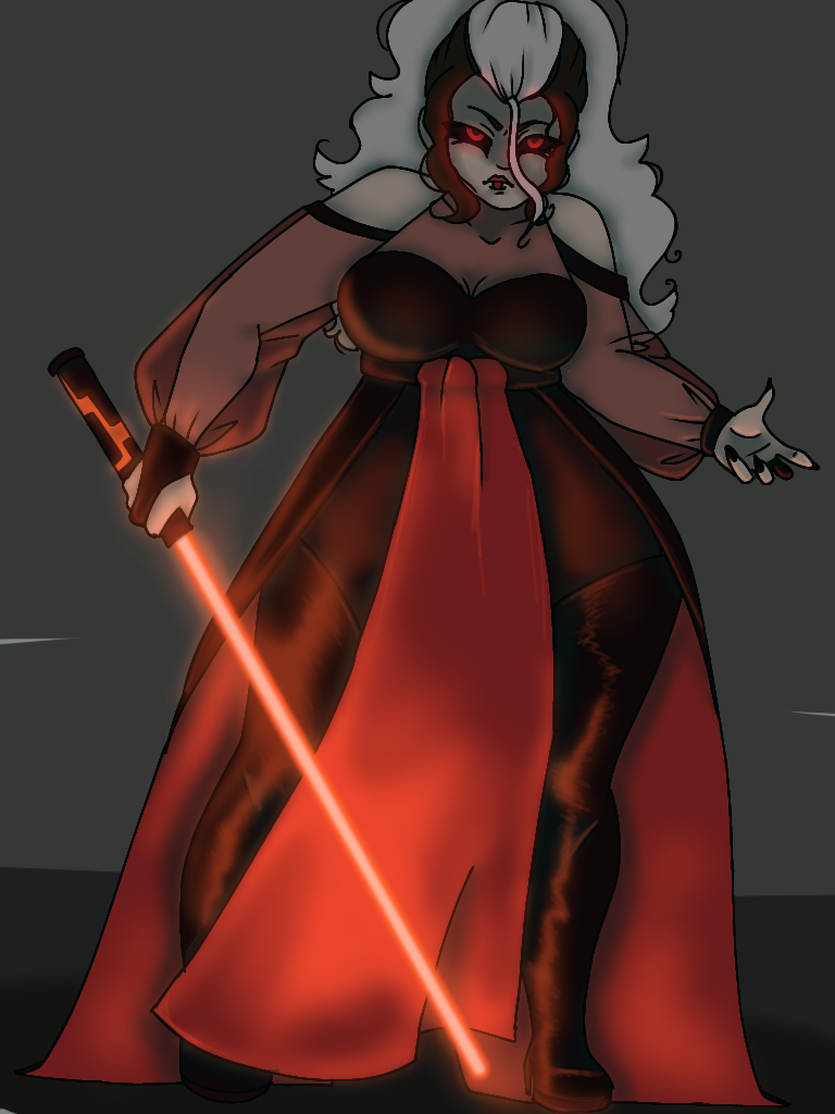 Sith Lord Drawing - ibisPaint
