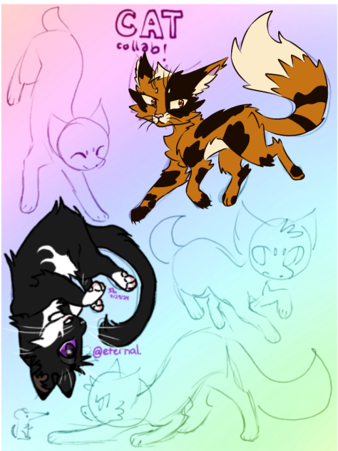 ANOTHER collab! i cannot be stopped - ibisPaint