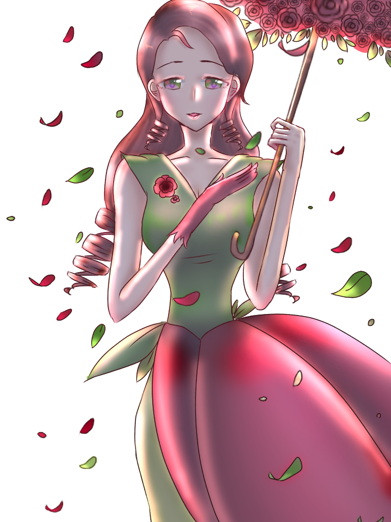 The rose lady - ibisPaint