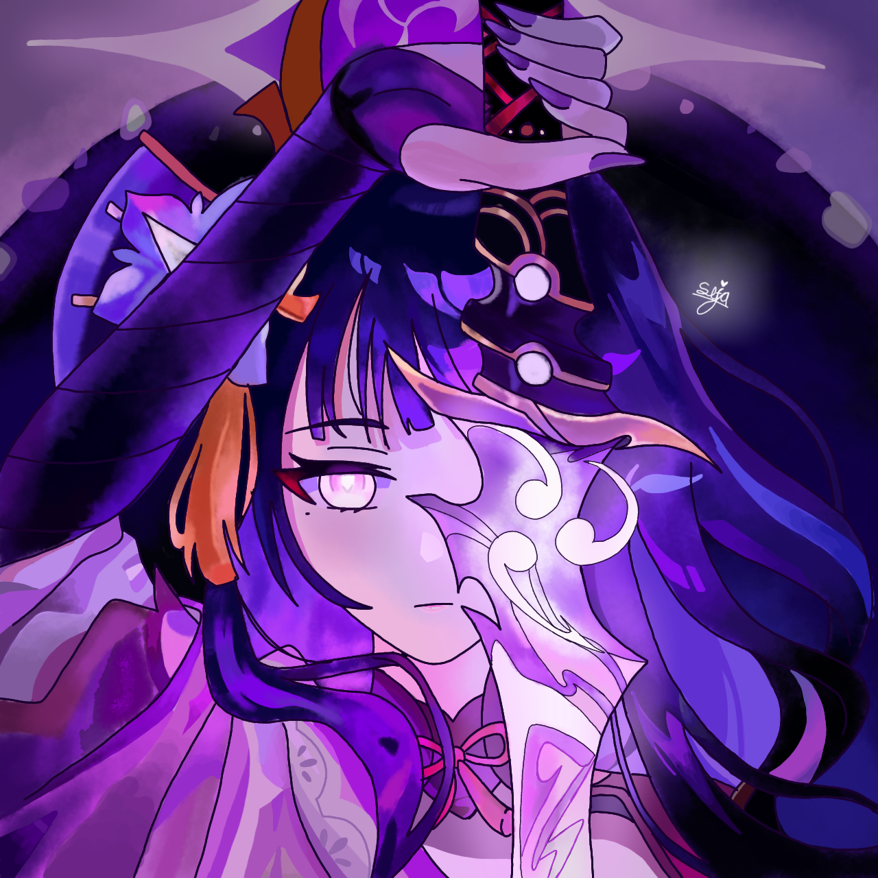 Raiden Shogun🪻💜 - ibisPaint